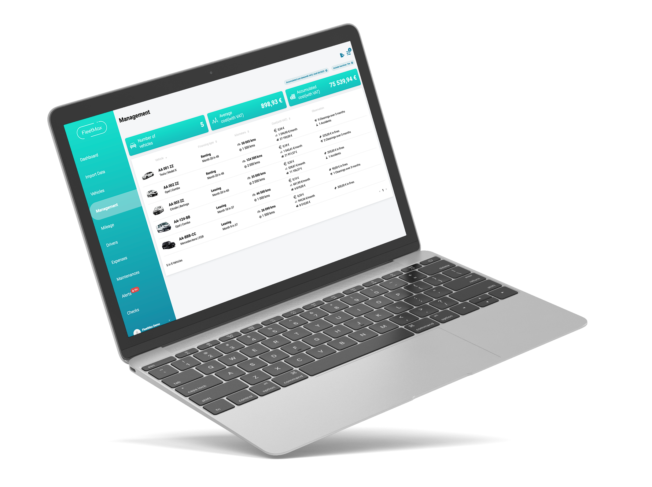 Features - FleetMax | Fleet Management Software